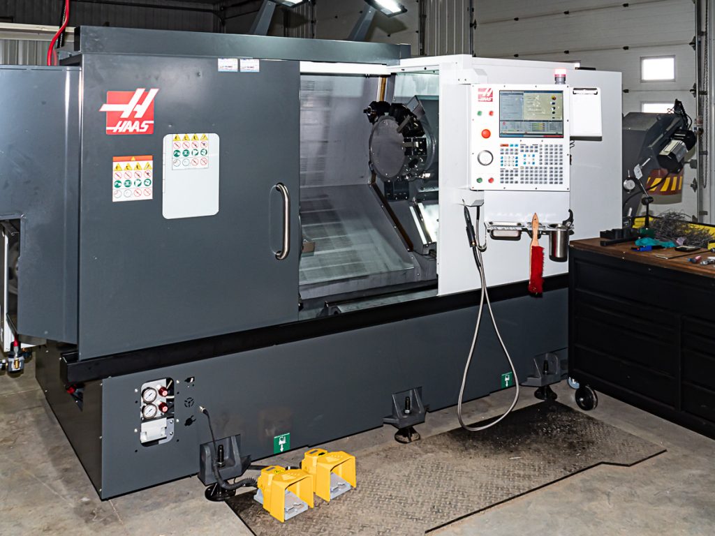 Haas Y-Axis Lathe - Pioneer Machine and Crane